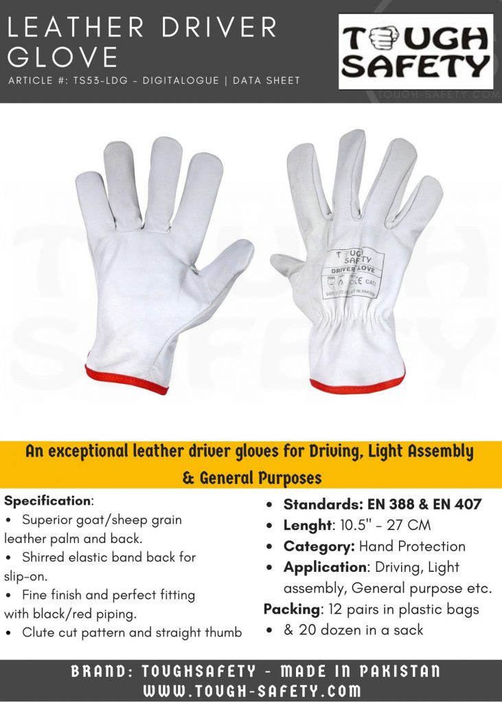 Stockist/Manufacturer/Supplier of Leather Dirver Gloves